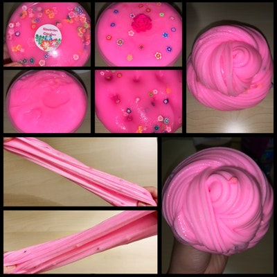 Hawaiian Garden Jelly Slime Kawaii Tropical Flower Fimos Tropical Fruit ...