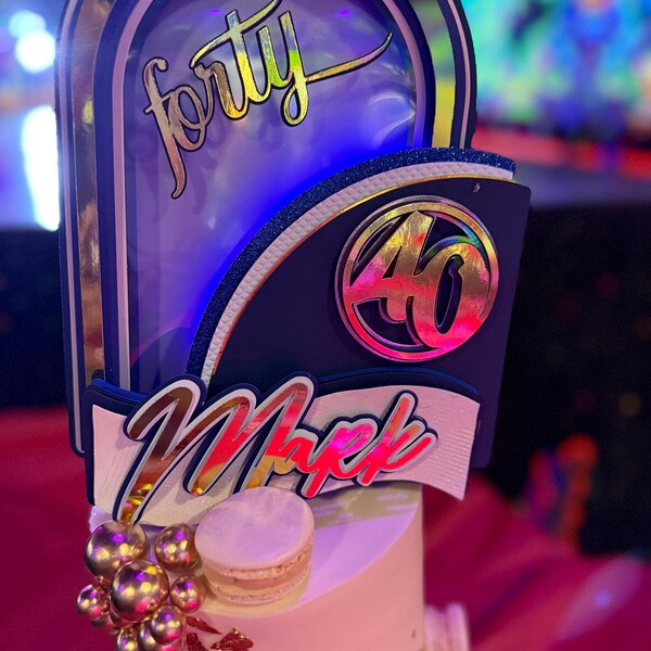 Deluxe Cake Topper Shaker - Etsy