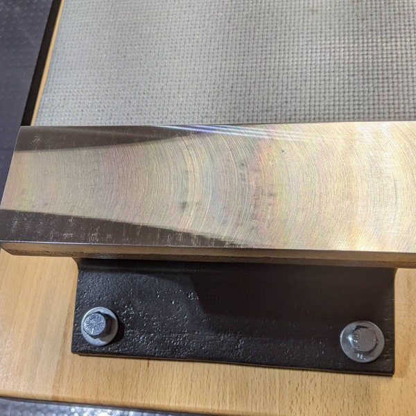 Knife Makers Anvil. With Mounting Holes. - Etsy