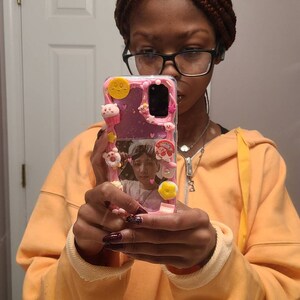 Biscuit Decoden Phone Case Cheese Phone Case Pretty Kawaii - Etsy