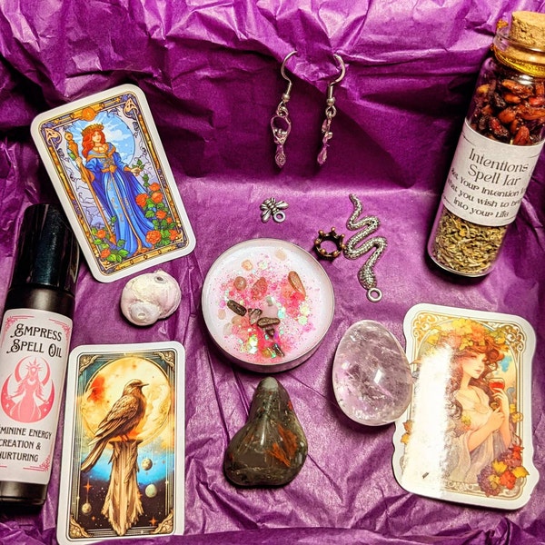 Hekate Altar Tin, Triple Moon Goddess Hekate Shrine Tin, Hecate Altar ...