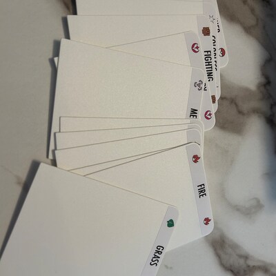 Sort MTG by Color Combinations Trading Card Dividers W/ FREE Labels ...