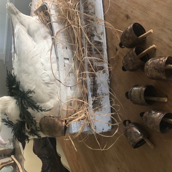 Rustic Garden Bells~old World Copper Bells for Home & Garden~ 2” or 7 ...