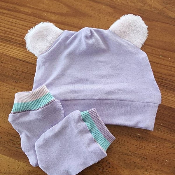 Baby Mittens Sewing Pattern Download & HD VIDEO | 0-3 + 3-6 Mths | Baby ...
