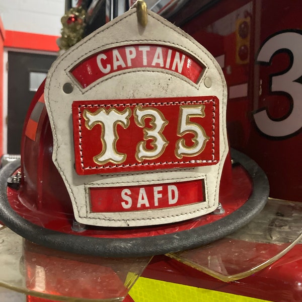 Horizontal Helmet Tags, New Dallas Fire Dept Helmet Tags, New Style ...