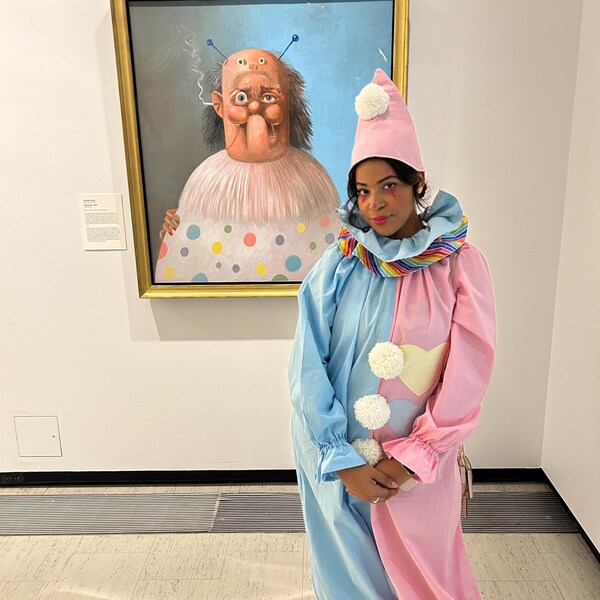 Adult Clown Collar/cuffs White Ruffle - Costume Clown Accessory ...