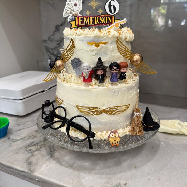 TXT Inspired Cake Topper, Kpop Cake Topper, Birthday Topper, Layered ...