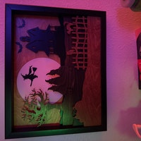New York City Skyline 3D Wood Shadow Box Triptych / Laser Cut ...