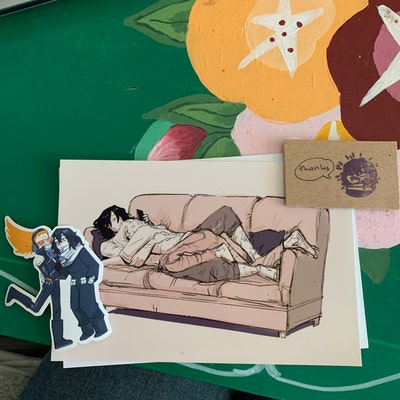 Erasermic / Naptime Small Print - Etsy