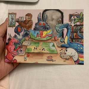 Mothman Terrarium Sticker | Etsy