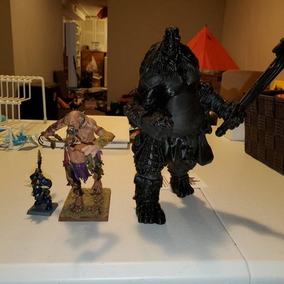 Wappellious Spellbrush Human Warlock Miniature 3D Printed - Etsy