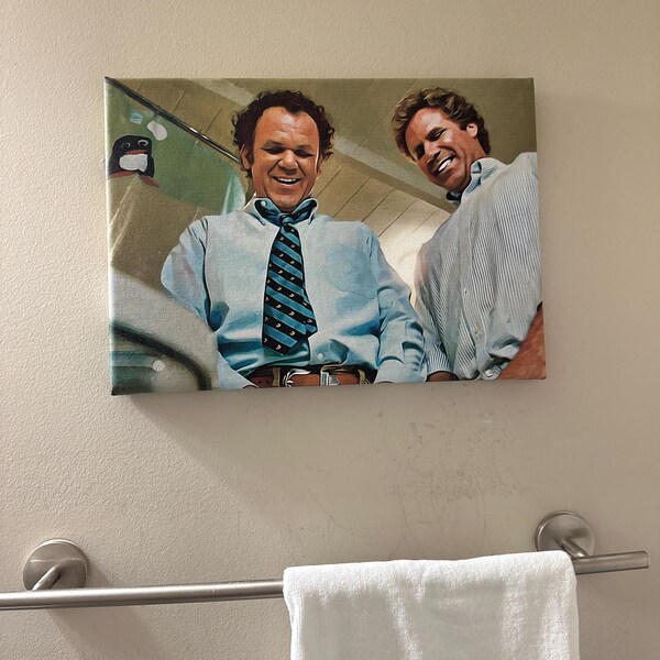 Funny Bathroom Print, Step Brothers Movie Toilet Scene - Bathroom Humor ...
