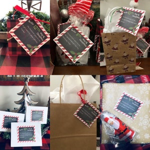 12 Days of Christmas EDITABLE Cards 12 Days of Christmas Gift Tags DIY ...