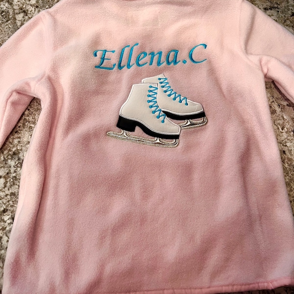 Customized Ice Skating Jacket for Girls With Name Embroidered (only ...
