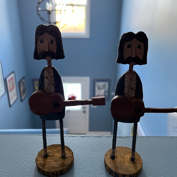 Greg and Wirt Wooden Figurines - Etsy