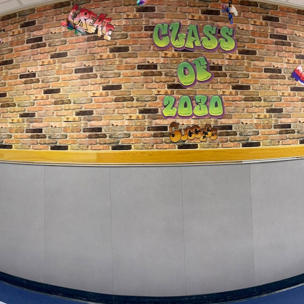 Sideways Pink Green Color Alphabet Letters & Numbers PNG File ...