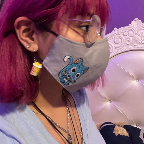 Gengar | Pokémon | Custom Embroidered Face Mask - Etsy