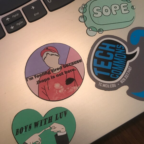 BTS Jin / Seokjin Holding Rj Inspired Weather / Scratch Proof Vinyl ...