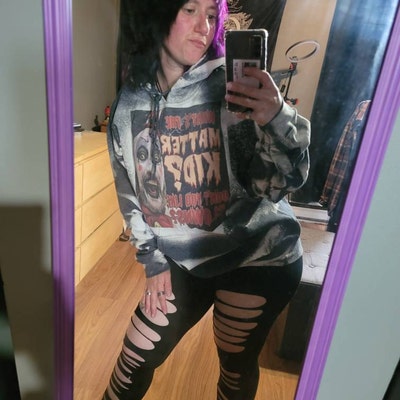 Goth Death Horror Shirt,the Devil Satan Halloween Character Shirt ...