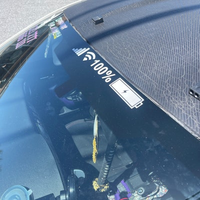 Hearts JDM Car Livery Decal Sticker Side Vehicle Wrap Bumper Sticker ...