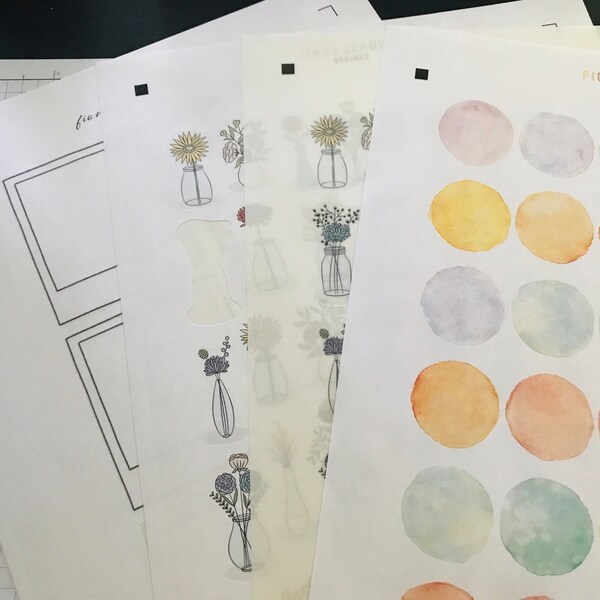 360 Colored Number Stickers for Digital Daily Planner, Digital Bullet ...