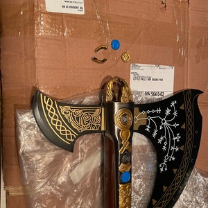 Custom Axe Gift With Valkyrie Symbol Carving, Viking Axe, Bearded Axe ...