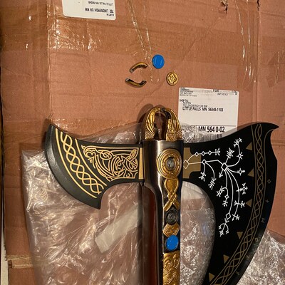 Custom Axe Gift With Valkyrie Symbol Carving, Viking Axe, Bearded Axe ...