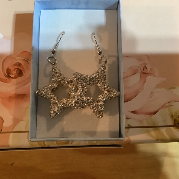 Handpainted Armored Starfish, Blue Starfish, Decorative Starfish ...