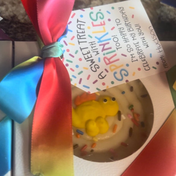 Printable Birthday Treat Tag Classroom Snack Cake Cupcake Cookies ...