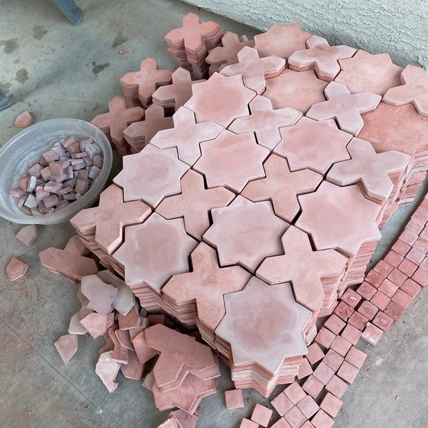 Arabesque Cement Tile Mold, Concrete Mold, DIY Concrete Molds, 4.25"x4 ...