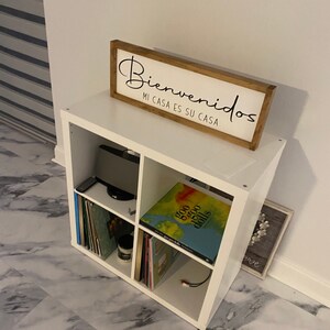 Bienvenidos Mi Casa Es Su Casa Sign Welcome Sign Entryway Decor ...