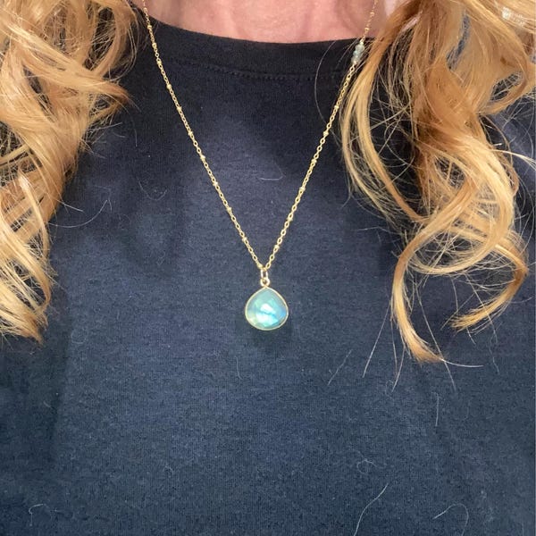 Triple Strand Gemstone Bracelet, Sterling Silver, 3 Strands, Colorful ...