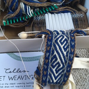 Tablet Weaving Kit, DIY Craft Kit Advanced, Complete Kit for Weaving a ...
