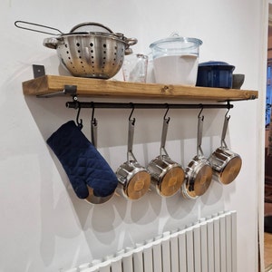 Hanging Rail Untensil Rail Kitchen Rail Kitchen Storage Utensil Rack ...