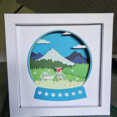 3D DAD Shadow Box With Custom Names, Fathers Day Day Shadow Box ...