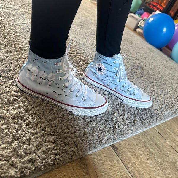 The Grinch Converse High Tops, Christmas Theme Shoes, Personalized With ...