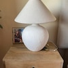 White Linen Textured Conical Lampshade Large Lamp Shade Nordic Boho ...