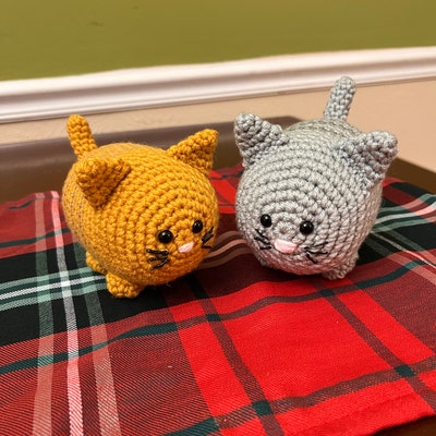 PATTERN: Crochet Chubby Cat Pattern - Etsy