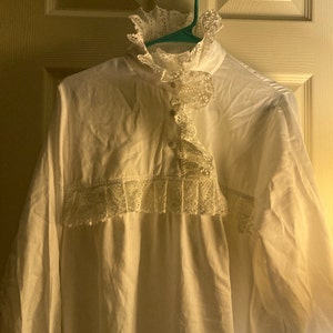 Victorian Nightgown, Edwardian Clothing, Antique Night Gown, Vintage ...