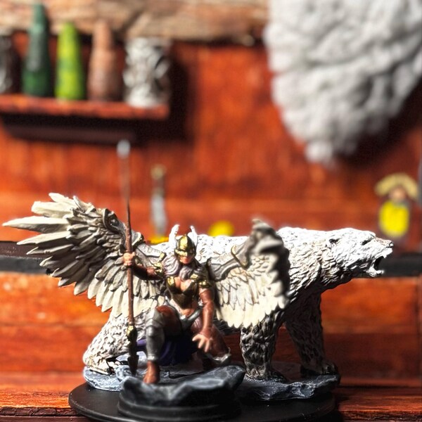 Valkyrie's Revenge Miniature | Tabletop RPG Miniature | Creature Armory ...