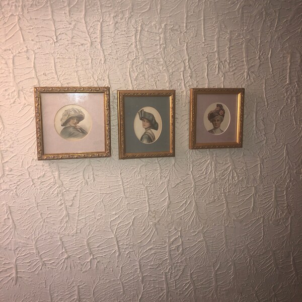 Vintage Trio Native American Totem Poles 1950s Tourist Keepsake ...