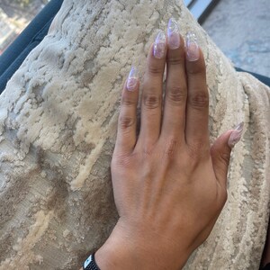 Heat Map Square Press on Nails / 3d Nails / Luxury Press on - Etsy