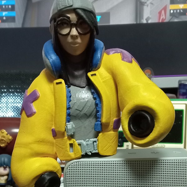 Valorant Killjoy Statue High-detail 25-cm / 10-inch 1 : 5 Figure Custom ...