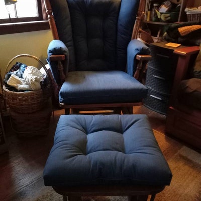 Wingback Rocker Replacement Cushions / Canadian Rocker Cushions ...