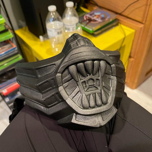 Dark Takeda Mask From Mortal Kombat 1 - Etsy
