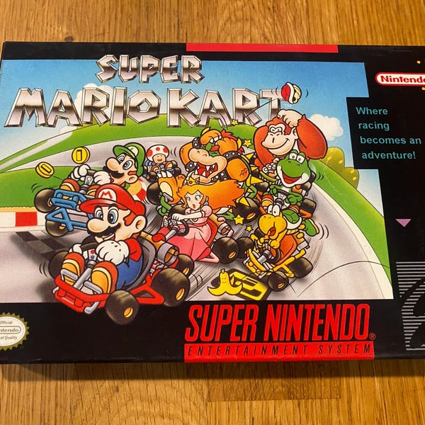 Super Mario World Replacement Box Super Nintendo SNES Highest Quality ...