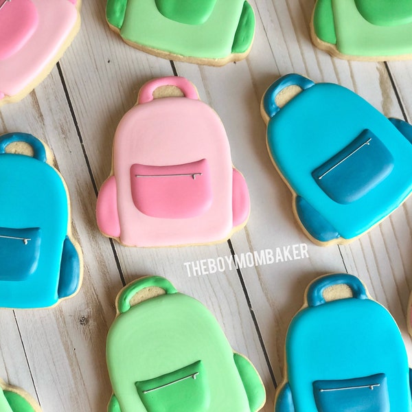 Backpack or Back Pack Cookie Cutter and Fondant Cutter and Clay Cutter ...