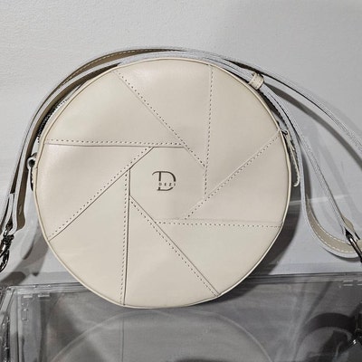 Leather Half-moon Bag, College Bag for Women, Shoulder Bag Minimal ...