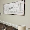 Personalized Home Sweet Home Sign, Family Name Sign, Housewarming Gift ...
