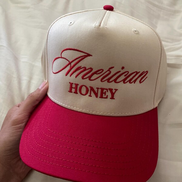 American Honey Embroidered Hat, America Hat, Independence Day ...